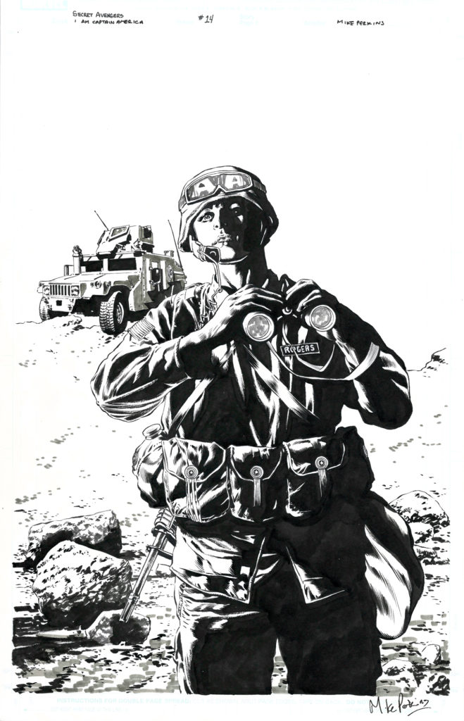 Mike Perkins - Abel Original Art